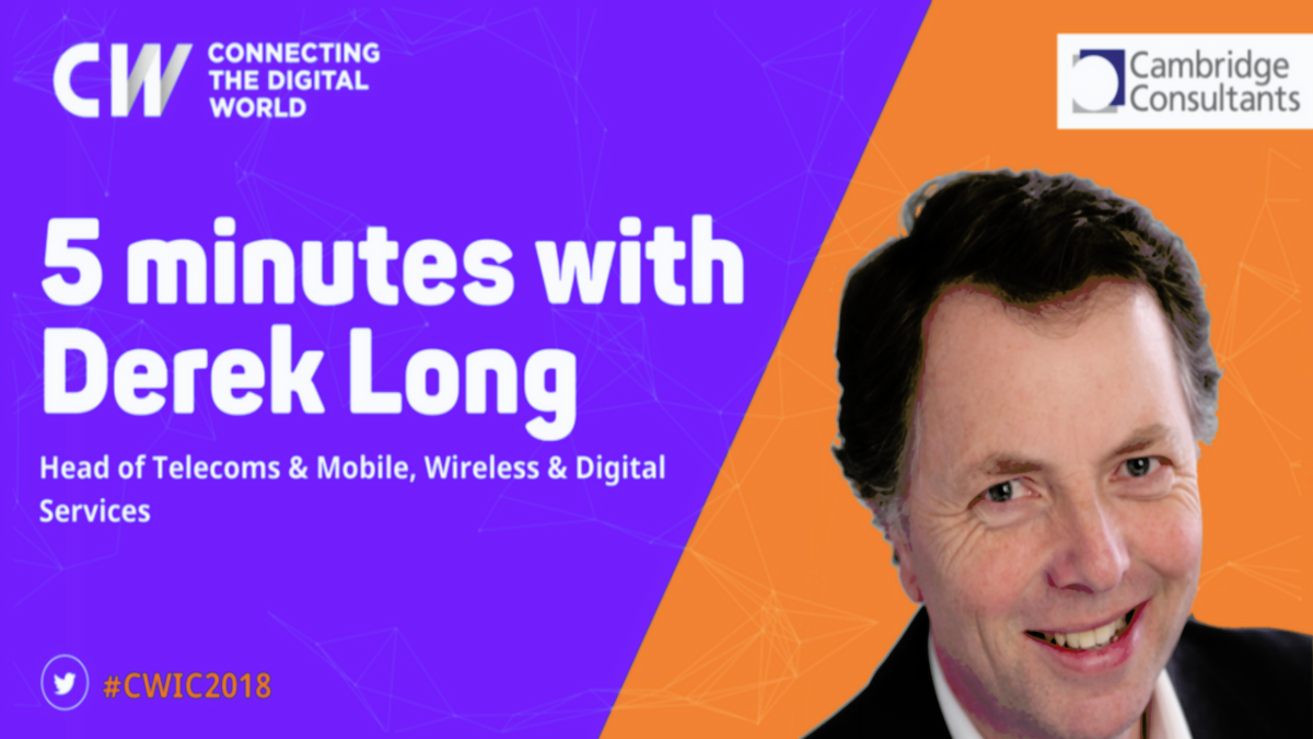 CW | 5 mins with Derek Long
