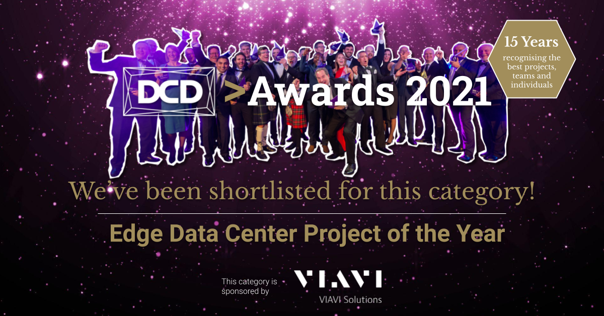 CW | DCD Awards 2021 DataQube are finalists in the edge data centre ...